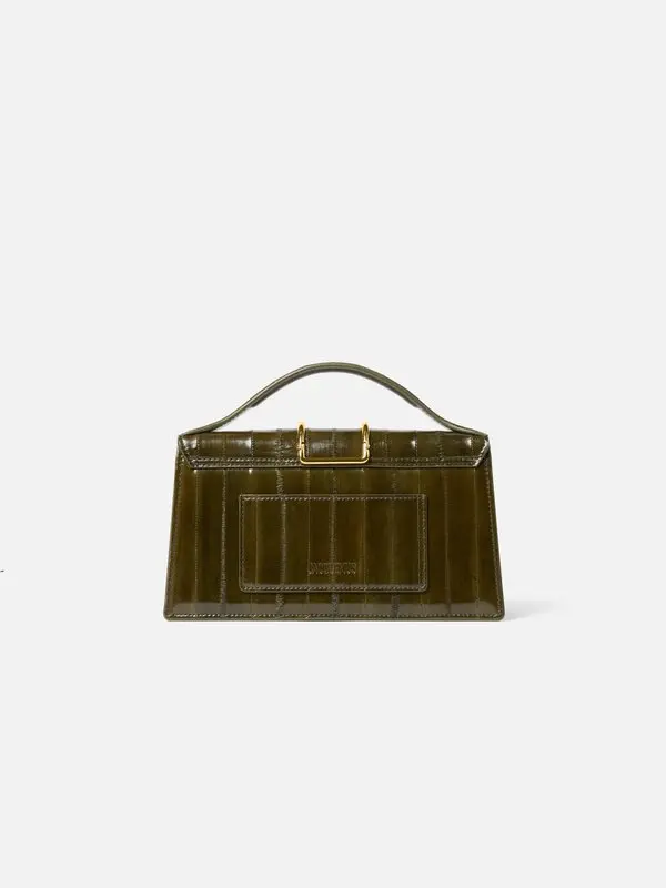 Jacquemus Large Bambino Bag - Deep Khaki - 18% Off | Editorialist